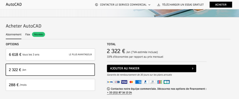 Comment Acheter le Logiciel Autocad 2025 ? (Prix d'une Licence) Comment Acheter le Logiciel Autocad 2025 ? (Prix d'une Licence)
